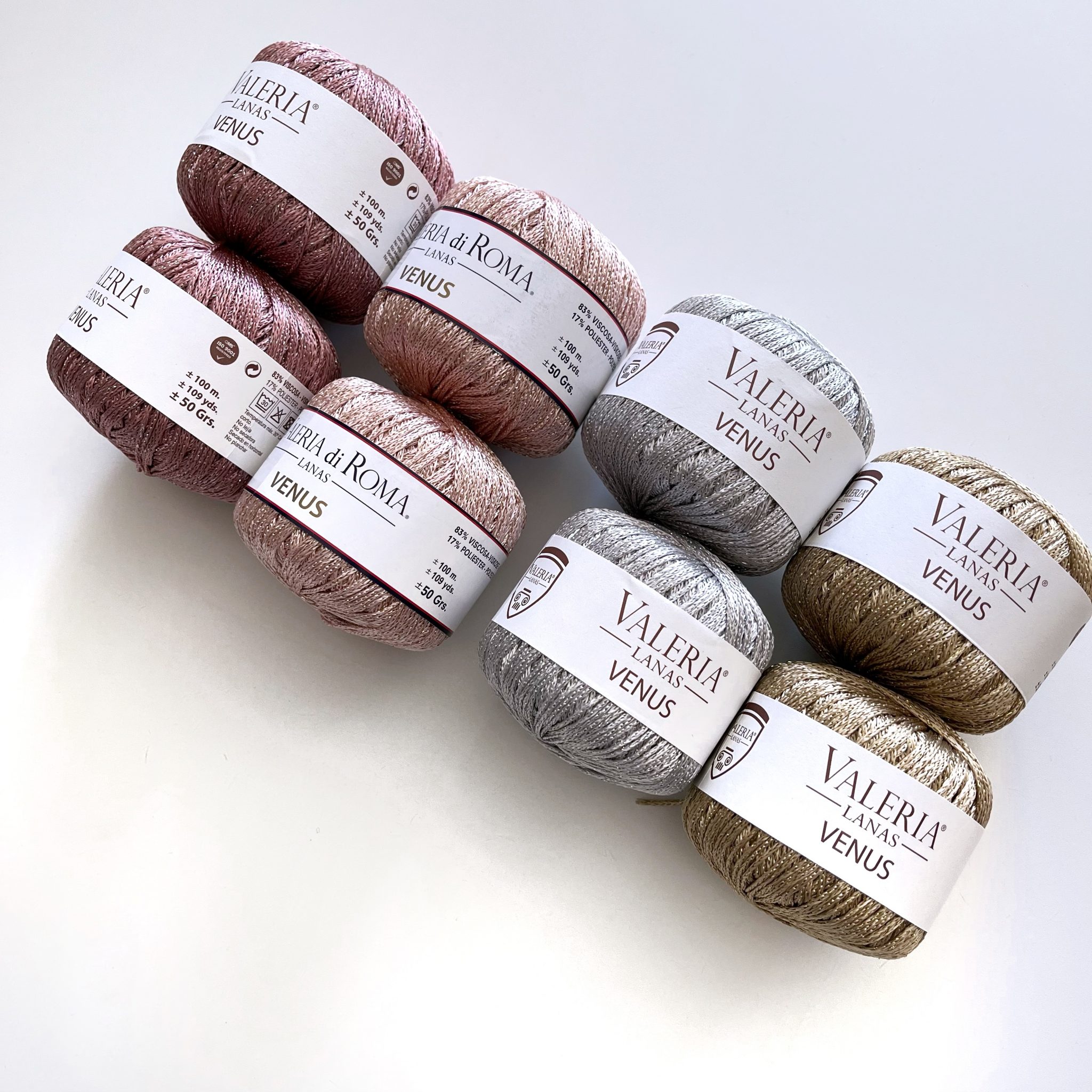 Valeria Venus - Mercería el hilo rojo Madejas de lana de 50g para unas ...